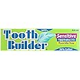 Squigle Tooth Builder Sensitive Toothpaste - 36% Natural Xylitol, SLS ...