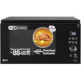 LG 32 L Scan to Cook Wi-Fi Enabled Charcoal Convection Healthy ...