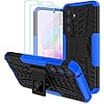 Iokmax for Samsung A35 5G Case with 2 Pack Screen Protector, Dual Layer Military Grade ...