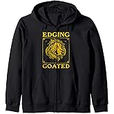 Edging Goated Sigma Lion Ironic Brainrot Meme T-Shirt : Amazon.co.uk ...