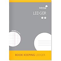 Silvine A4 Book Keeping Ledger, 32 Pages Printed 'Double Entry' - Ref ...