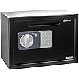 Genie Hand | Electronic Home Safe with Key and Combination Lock, High ...