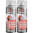 GLEAN Sticky Stuff Remover Gel Spray | 2x400ml | Goo Dissolver ...