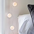 Lights4fun 10 Warm White Cotton Ball Battery Operated LED Fairy Lights ...