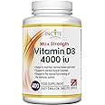 Vitamin D 4000iu - 400 Premium Vitamin D3 Easy-Swallow Micro Tablets ...