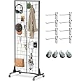 Urban Deco Gridwall Rack Panels with wheels – Wreath Display with ...