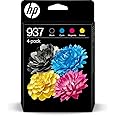 HP 937 CMYK Original Ink Cartridge 4-Pack : Amazon.co.uk: Computers & Accessories