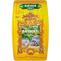 Badshah Basmati Rice, 10kg : Amazon.co.uk: Grocery