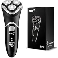 MAX-T Upgraded 3D ProSkin Wet & Dry Men's Electric Shaver, Rechargeable ...