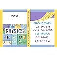 IGCSE PHYSICS (0625) PAST PAPERS QUESTION BOOK PAPER 2 & 4 OCT-NOV, MAY ...