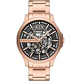 Armani Exchange Stainless Steel Analog Black Dial Men's Watch-Ax2458 ...