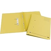 Elba Spirosort Transfer Spring File Recycled 315gsm 35mm Foolscap Buff ...