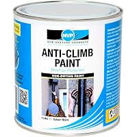 Anti Climb Paint (Anti Vandal & Intruder) 1 Litre Black : Amazon.co.uk ...