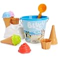 Toyland® Bluey & Bingo 6 Piece Bucket & Spade Set With Watering Can ...