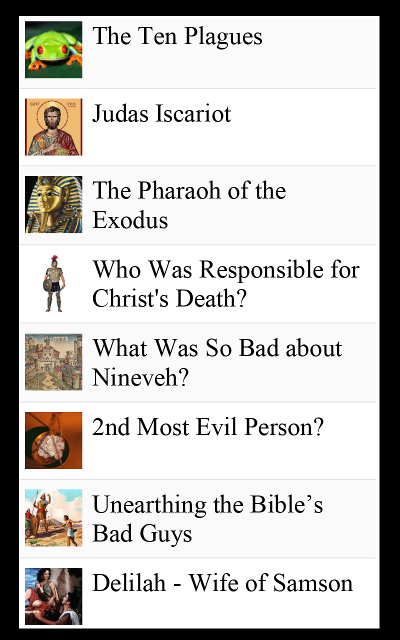 Bible Bad Guys..and Girls: Amazon.co.uk: Appstore for Android
