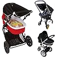 Universal Fit Pram and Carrycot Sun Shade (Newborn-6/9m); Blocks 99% of ...