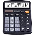 Desktop Calculator 12 Digit with Large LCD Display and Sensitive Button, Solar and Battery Dual ...