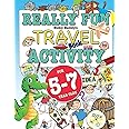 Really Fun Travel Activity Book For 7-9 Year Olds: Fun & educational ...