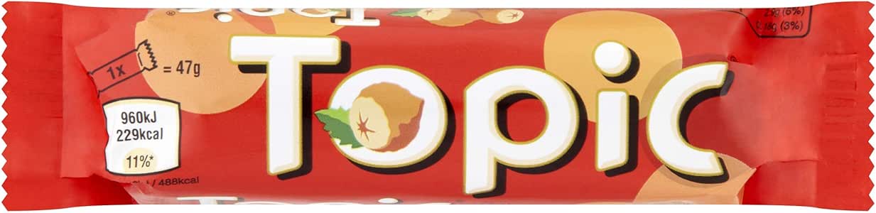 Topic Bar, 47 g - Pack of 36: Amazon.co.uk: Grocery