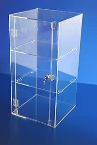 Acrylic Lockable Display Cabinet 600 x 300 x 300mm - Retail Shop ...