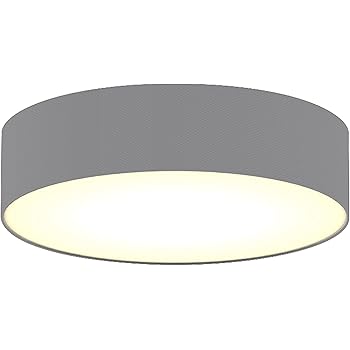 Nordlux Alba LED Adjustable Tilt Semi Flush Ceiling Light Grey 77196010 ...