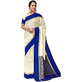 Buy NEW COLLECTION Red Border White Durga Puja Bengali Handloom Garad ...