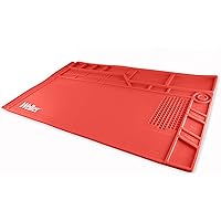 Weller WLACCWSM1-02 Silicone Soldering Work Station Mat Size Large Red ...
