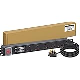 Dynamode 6 Way PDU Extension Lead- 13A Multi Plug Switched Power ...