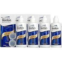 Boston Simplus Multi-Action Solution, 120ml Contact Lens Solution for ...