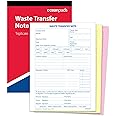 Ocean Pads Waste Transfer Note A5 50 Sets Book 3-Part Carbonless Paper ...