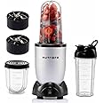 Buy NutriPro Juicer Mixer Grinder - Smoothie Maker - 500 Watts (3 Jars & 2 Blades, Silver) - 2 ...