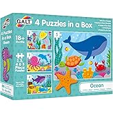 Galt Toys, 4 Puzzles in a Box - Farm, Ages 3 Plus Years : Amazon.co.uk ...