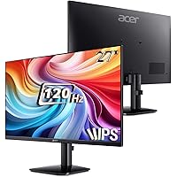 Acer SA272 G0 27 Inch Full HD IPS Ultra Slim (7.2mm Thick) Backlight ...