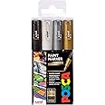 POSCA 153544850 PC-1M „Paint in a Pen“-Mono-Set, 1 mm dünne Spitze ...