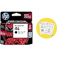 HP 46 Tri-Color Original Ink Advantage Cartridge, Multi-Color Pack ...