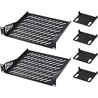 DeskPi 8U Server Cabinet, 10 inch Server Rack for Network, Servers ...