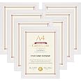 Giftgarden White A4 Picture Frame A4 Photo Frames for Desk or Wall ...