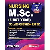 Buy Nursing Msc Solved Question Paper First Year 2006-2015 With Explanatory Answers Book Online ...