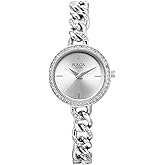 Titan Raga Showstopper Quartz Analog Silver Dial Silver Metal Strap ...