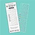 Universal Grid Ruler (Spaces Between Boxes) - Dotted Journaling/Bullet ...