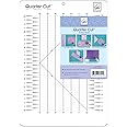 June Tailor 11 1/4 x 16-inch Quarter Cut Slotted Ruler : Amazon.co.uk ...