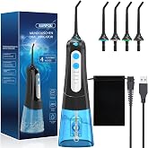 SURFOU Jet Dentaire Hydropulseur Professionnel, Détartreur ...