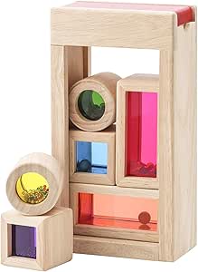 Wonderworld Wooden Rainbow Sound Blocks : Amazon.co.uk: Toys & Games