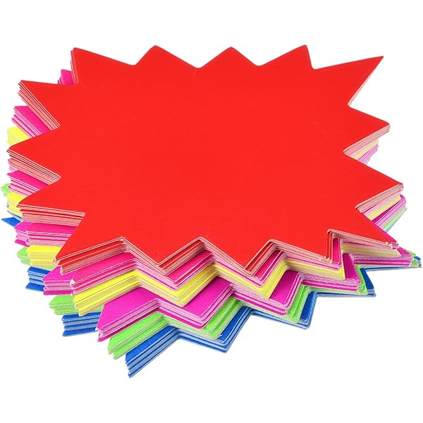 Retail Starburst Signs