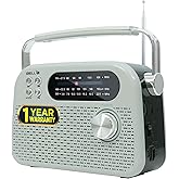 iBELL FM700BT Portable FM Radio with Bluetooth Speaker, USB, SD Slot ...