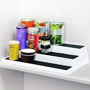 3 Step Kitchen Cupboard Shelf: Amazon.co.uk: Kitchen & Home