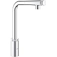 GROHE Mitigeur de cuisine évier Minta Smartcontrol, bouton poussoir ...