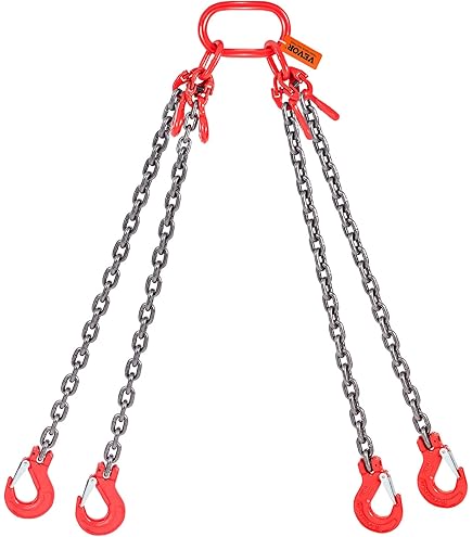 1/4 Galvanized Cable Four Leg Bridle Wire Rope Sling | 5 Ton Vertical ...
