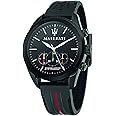 MASERATI HerrenArmbanduhr Chronograph Quarz Leder R8871612004 ...