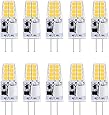 Reteck 10er Pack G4 2W LED Lampen, 210lm, 2W ersetzt 20W Halogenlampen, Nicht Dimmbar, Warmweiß ...